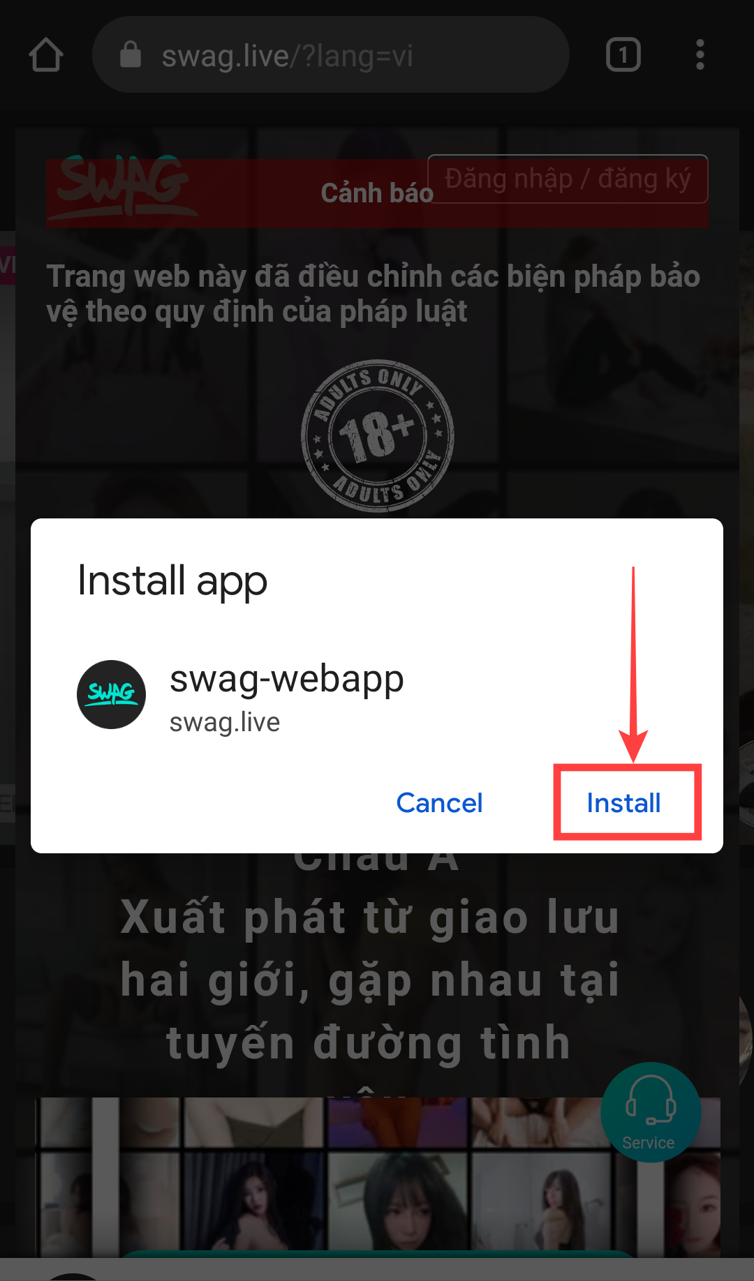 Cách thêm SWAG vào màn hình chính trên điện thoại IOS và ANDROID. Trải ...